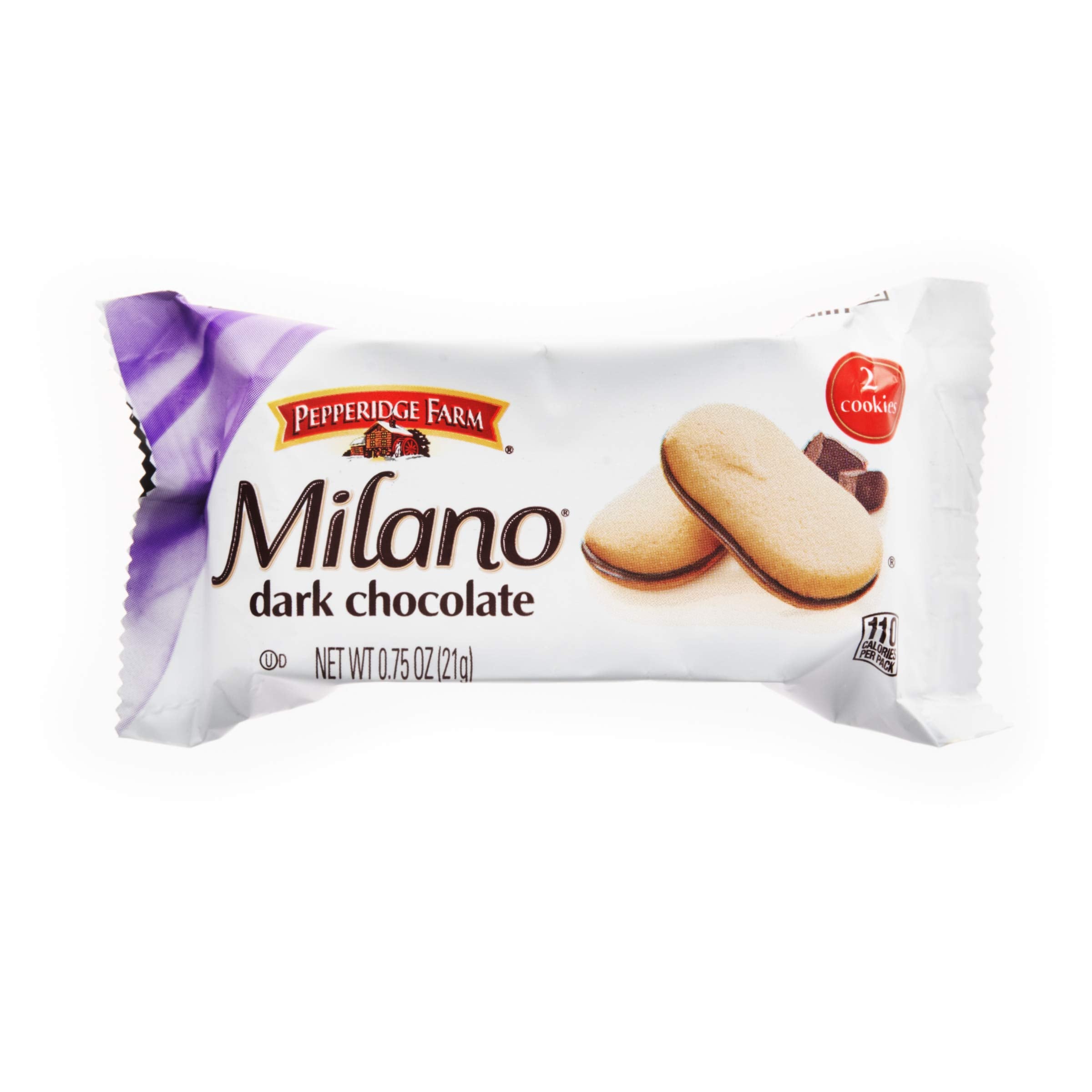Pepperidge Farm Foodservice Milano Cookies Snack Packs, 2-Packs, 120 I ...