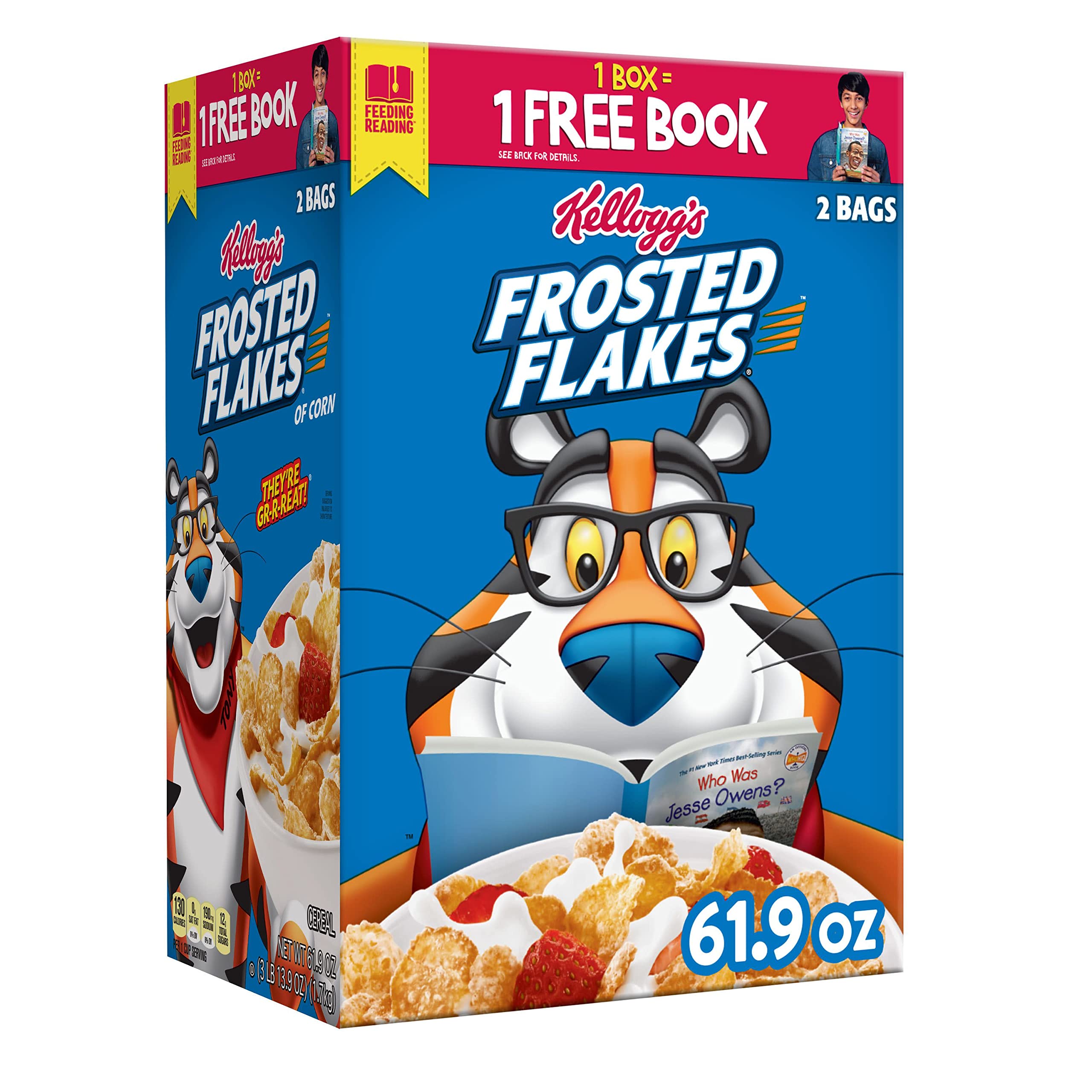Frosted Flakes Kellogg's Cereal, 61.9 oz – BabyLuck Retail